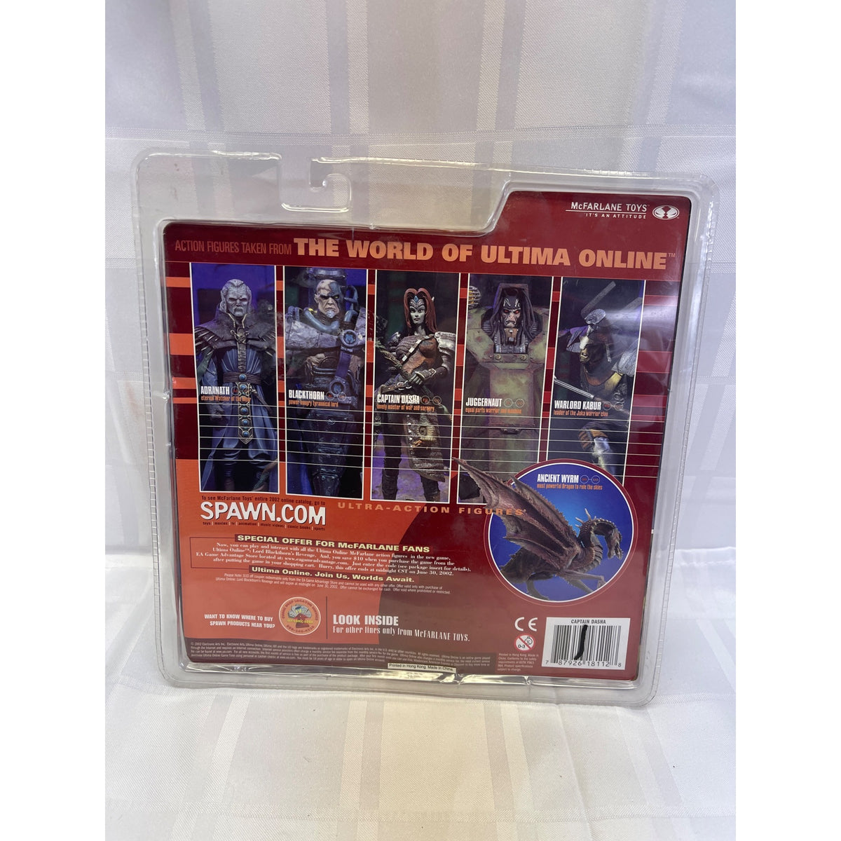 Ultima Online Captain Dasha Action Figure 6" McFarlane Toys – Parts Frog